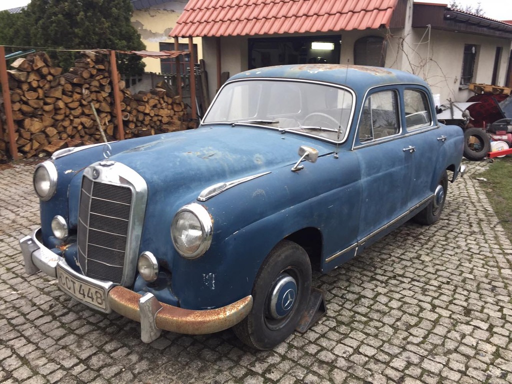 MERCEDES PONTON W105 219 ROK 1956 - 7220012740 - oficjalne archiwum Allegro