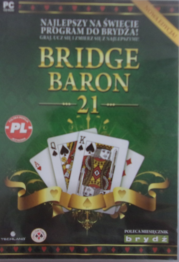Bridge Baron 21 CD-ROM - 7392047524 - oficjalne archiwum Allegro
