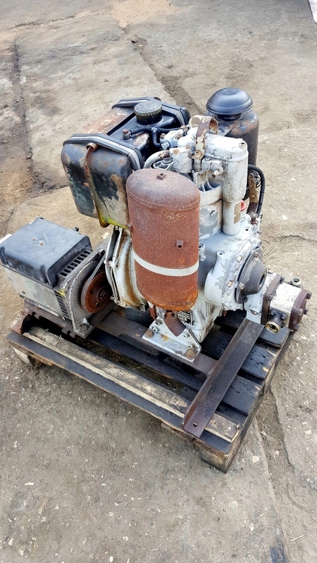 Silnik HATZ diesel E780 9KM + pompa + generator - 7543794431 ...