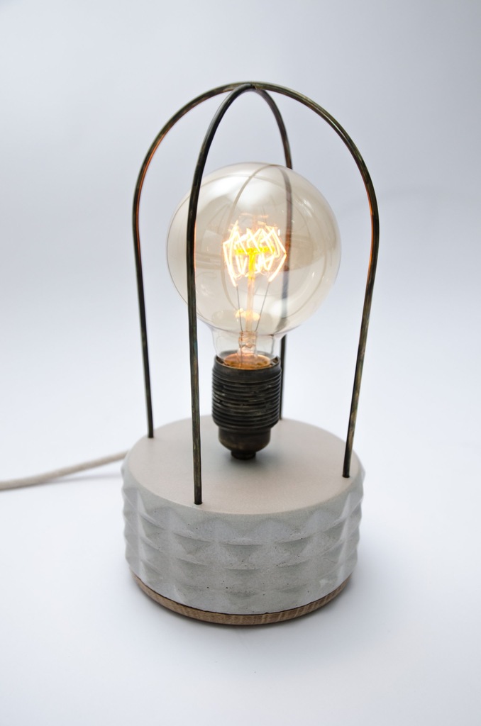 LAMPA BETONOWA LOFT industrial edison - No.3 - 7094991363 - oficjalne ...