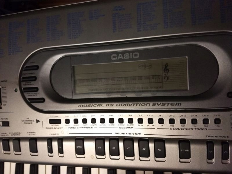 KEYBOARD- ORGANY CASIO WK 1800 - 7680855842 - oficjalne archiwum Allegro