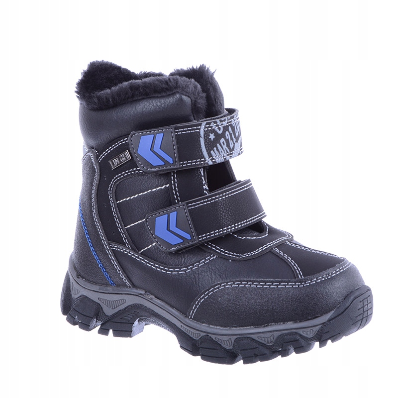ŚNIEGOWCE CHŁOPIĘCE DZIECIĘCE A2751 ZIMOWE BUTY 38 - 7617334102 - oficjalne archiwum Allegro