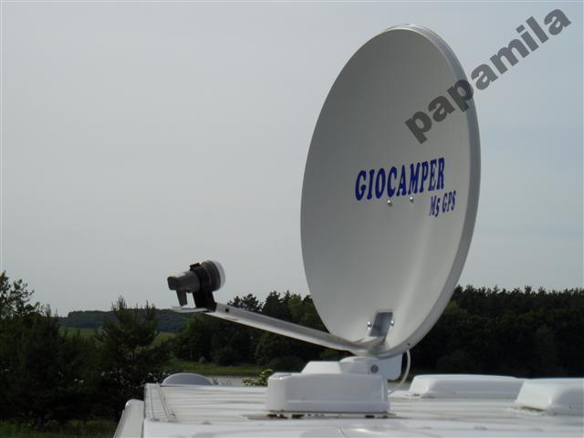 Automatyczna antena satelitarna GIOCAMPER 80cm - 7262390422 - oficjalne archiwum Allegro