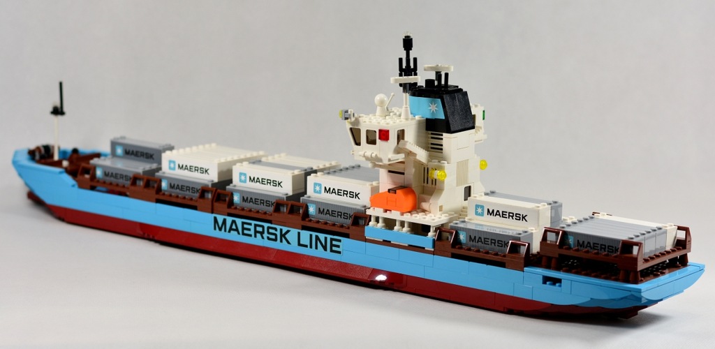 Lego 10155 Maersk Line Container Ship 2010 rok - 7361875196 - oficjalne ...