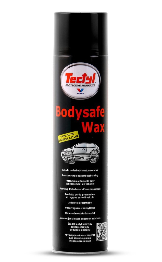 VALVOLINE TECTYL BODYSAFE WAX 600ml PODWOZIE SPRAY - 7110880624 ...