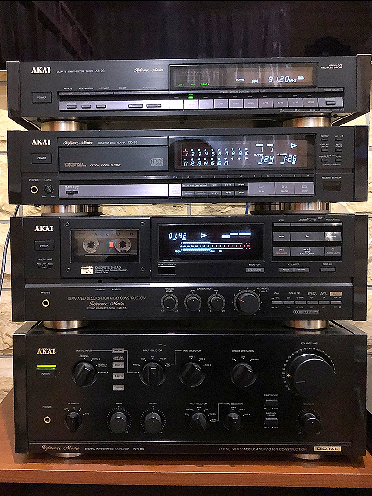 AKAI Reference Master (AM-95, CD-93, GX-95, AT-93) - 7702810575 - oficjalne archiwum Allegro