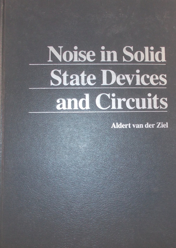 Noise in Solid State Devices and Circuits - 7140097366 - oficjalne ...