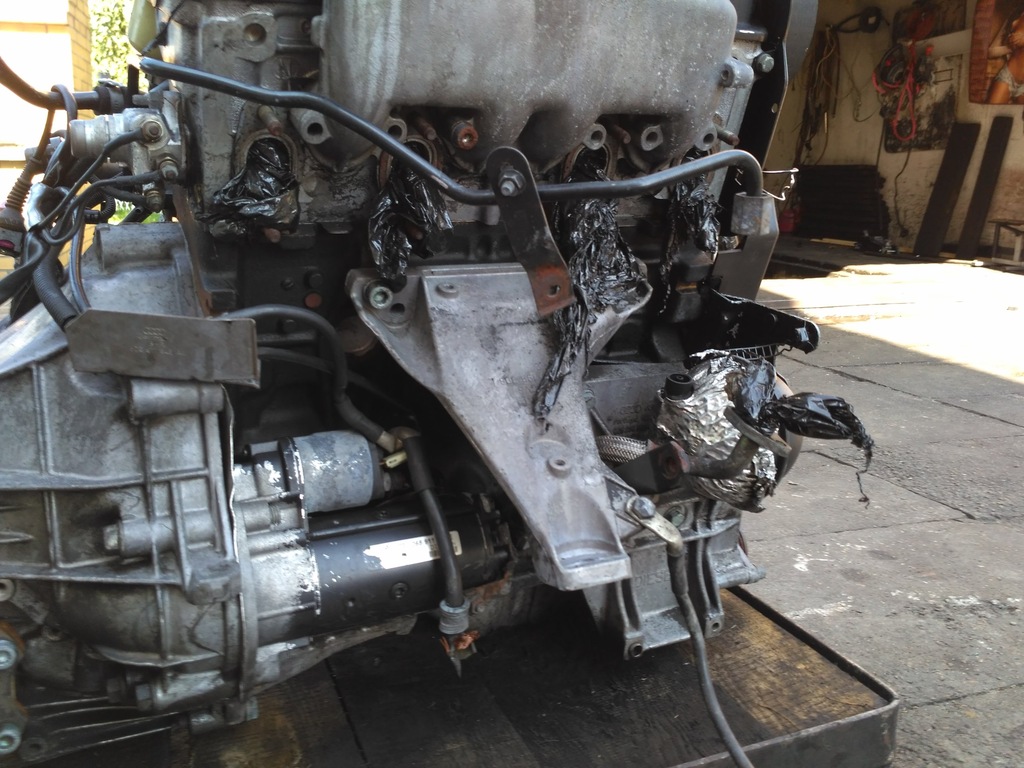 Silnik motor AUDI A4 B5 PASSAT 1.9 TDI AHU AHH 1Z - 6959752741 ...