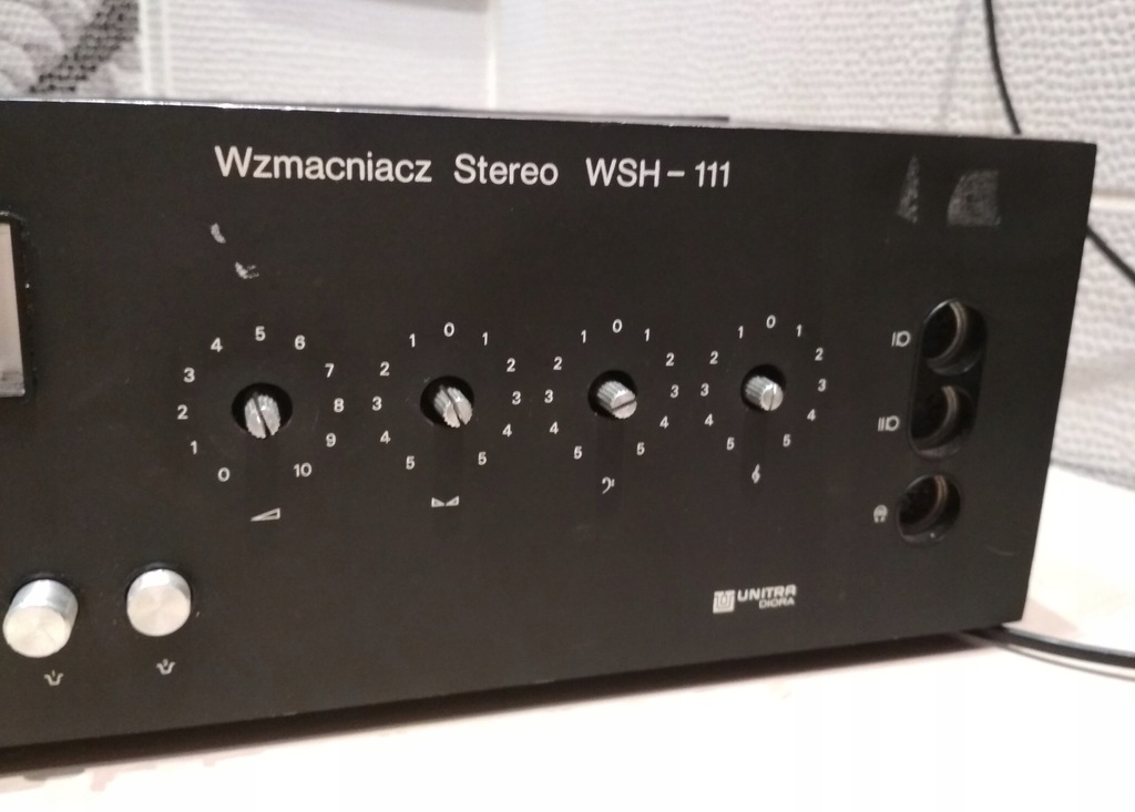 Wzmacniacz Unitra Diora WSH-111 WSH111 WSH 111 - 7463620705 - oficjalne archiwum Allegro