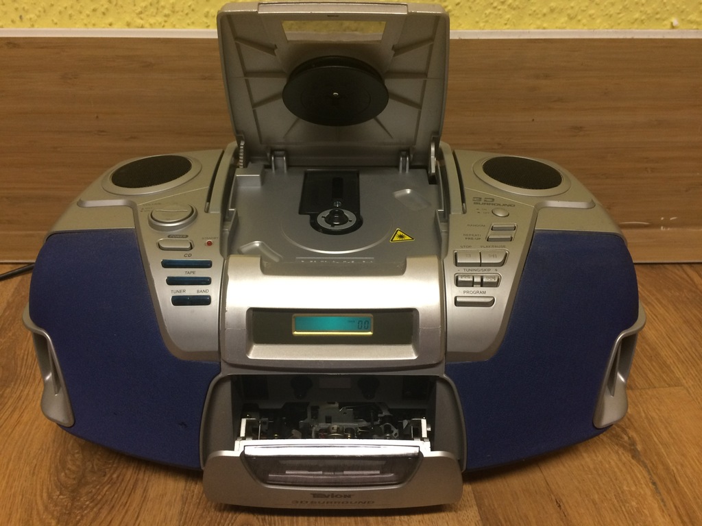 ładny TEVION MD7946 - CD Player - 7307075812 - oficjalne archiwum Allegro