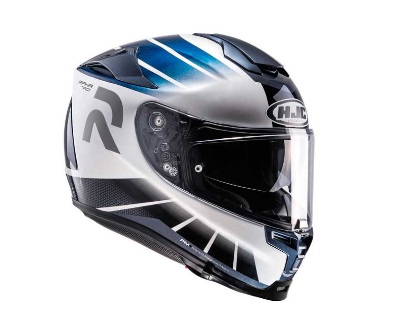 Kask HJC R-PHA 70 OCTAR BLACK/WHITE/BLUE | r. M - 6897883334 ...
