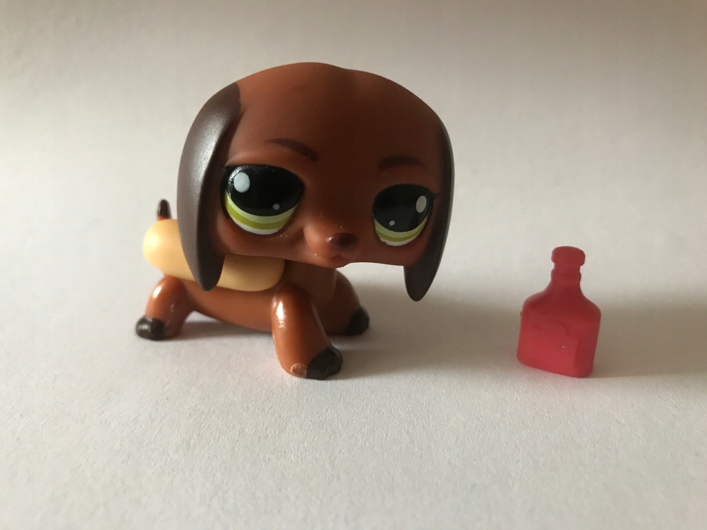 LITTLEST PET SHOP LPS PIES JAMNIK HOT DOG #992 - 7462616015 - oficjalne ...
