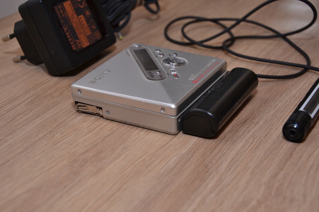 MiniDisc Sony MZ-N710 recorder netMD + pilot - 7694408535 - oficjalne ...