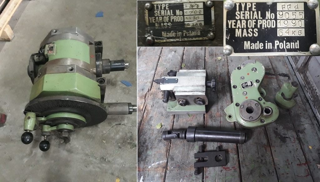 Podzielnica do frezarki FJFB z wyposażeniem - 7110842819 - oficjalne ...