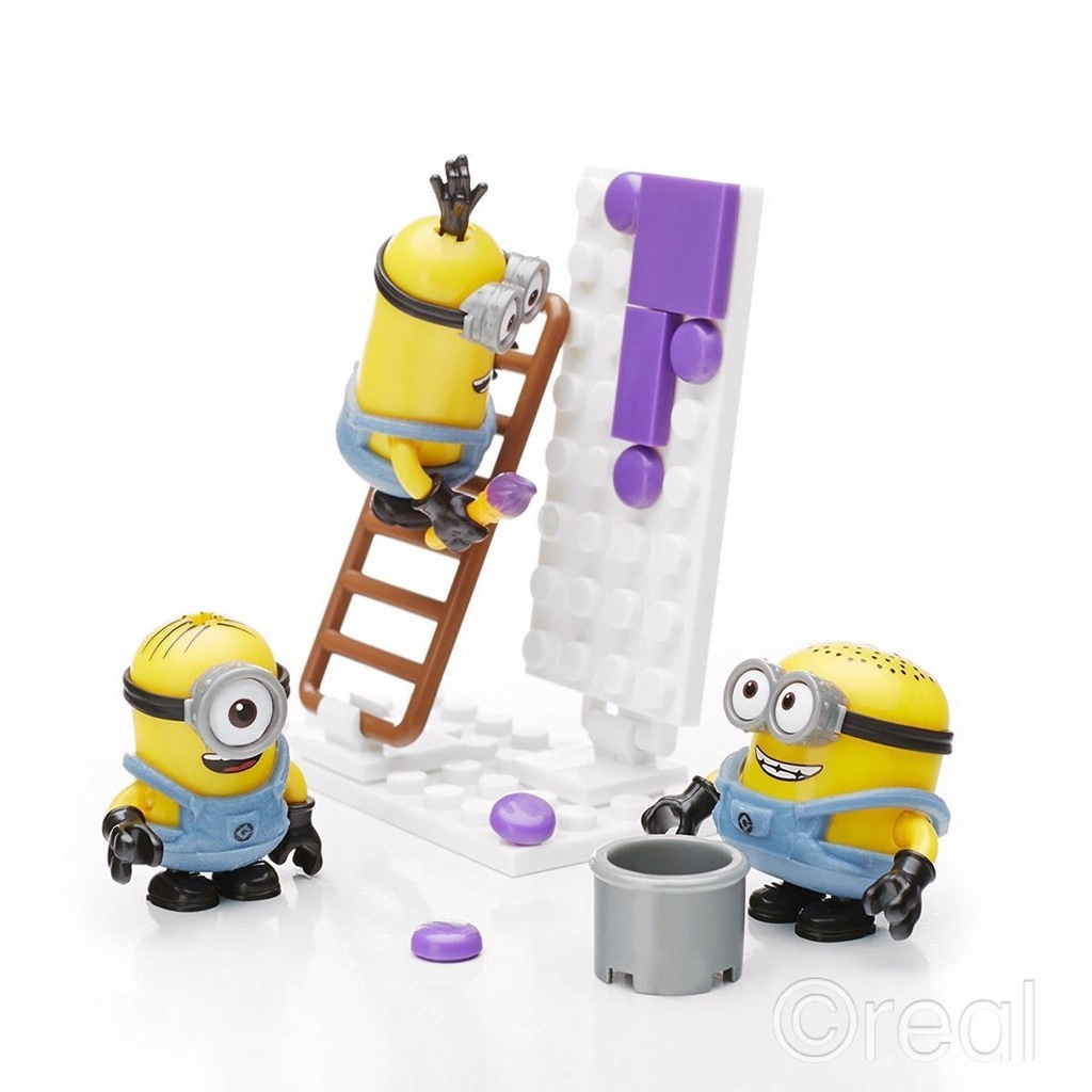 Mattel MEGA BLOCKS MINIONS / Create + 3 Minions - 7653978119 ...