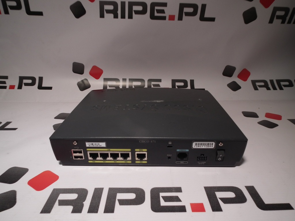 ROUTER CISCO 871, 870 SERIES, CISCO871-SEC-K9 V05 - 6944343339 ...