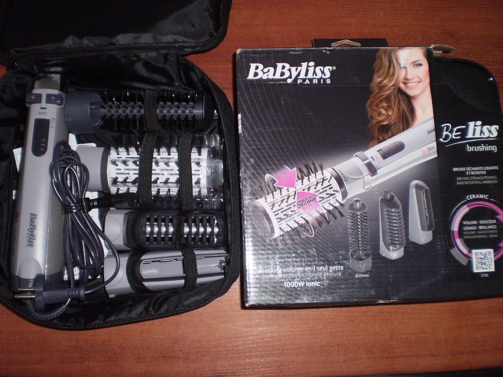 Lokówko-suszarka Babyliss 2735E obrotowa JONIZACJA - 7373470384 ...