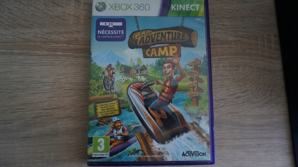 Xbox 360 Adventure Camp Kinect - 7500687981 - oficjalne archiwum Allegro