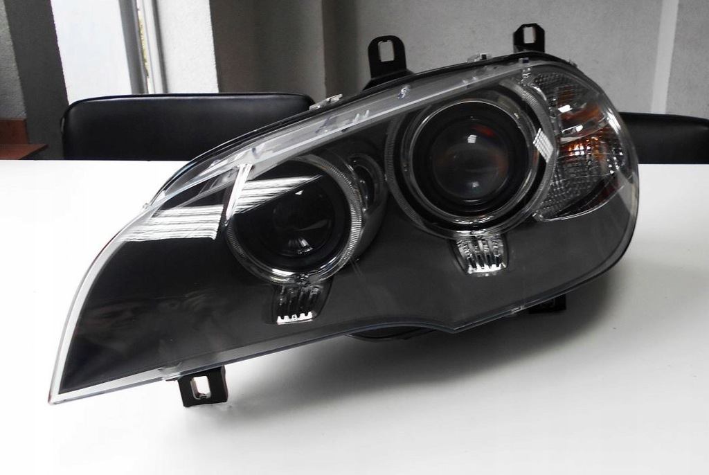 REFLEKTOR LAMPA KSENON LEWA BMW X5 E70 63117240791 - 7373549338 ...