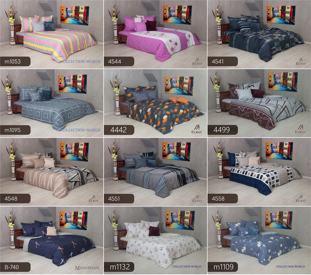 Pościel ELWAY 160x200 Bawełna Satynowa NOWE WZORY! - 7631079942 ... Pościel ELWAY 160x200 Bawełna Satynowa NOWE WZORY! - 7631079942 ...