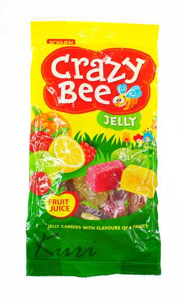 Żelkowe cukierki owocowe Roshen Crazy Bee 155g - 6944465903 - oficjalne ...