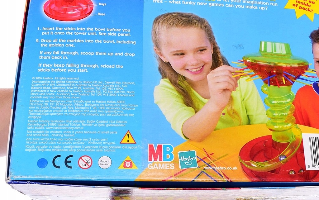 4698-5 HASBRO MB GAMES KER PLUNK GRA ZRECZNOSCIOWA - 7663945580 ...