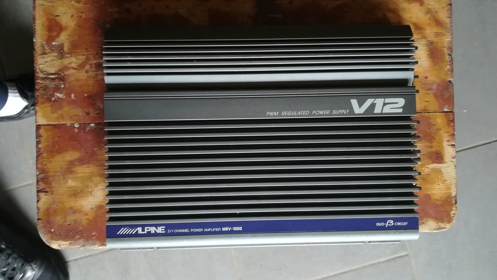 Wzmacniacz Alpine MRV 1000 - 7277670606 - oficjalne archiwum Allegro