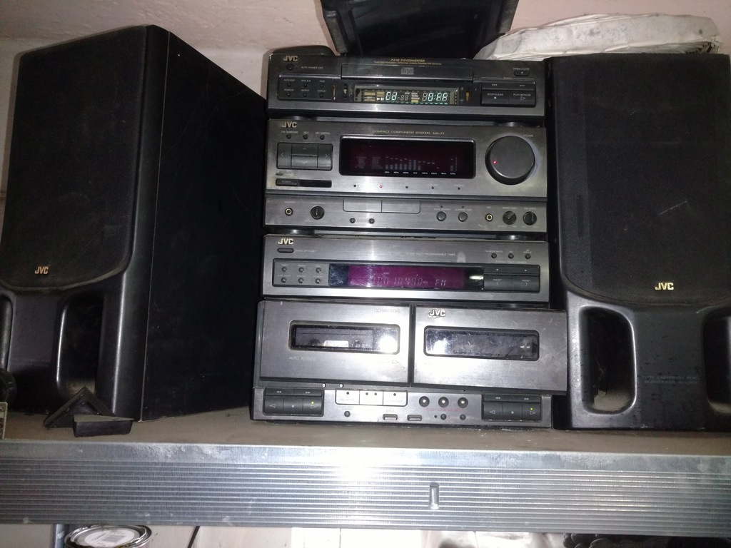 Wieża JVC MX77 - 7196017468 - oficjalne archiwum Allegro