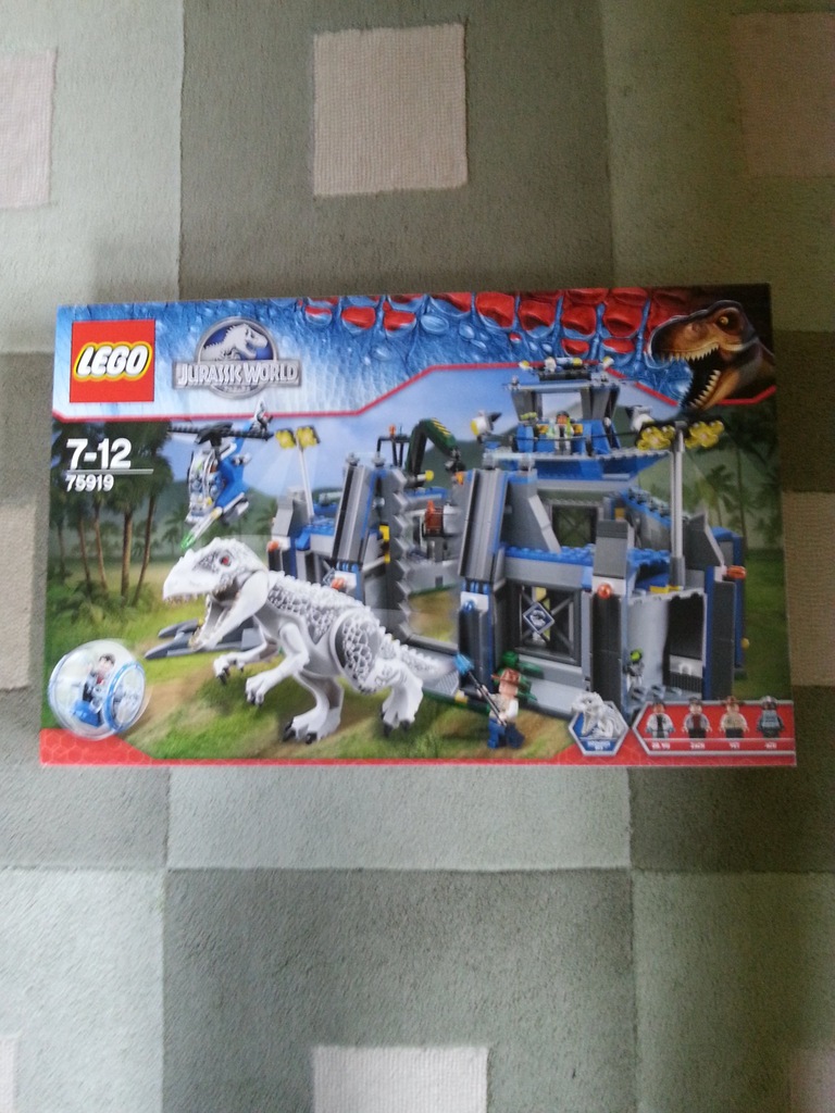 LEGO JURASSIC WORLD 75919 Indominus Rex Breakout - 7176356996 ...