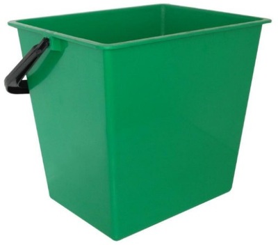 WIADRO DOMOWE PROSTOKĄTNE AGD 15 L WIADERKO RĄCZKĄ - 5378659421 ...