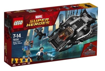 Lego 76100 Marvel Atak myśliwca Royal Talon - 10726722758 - oficjalne ...